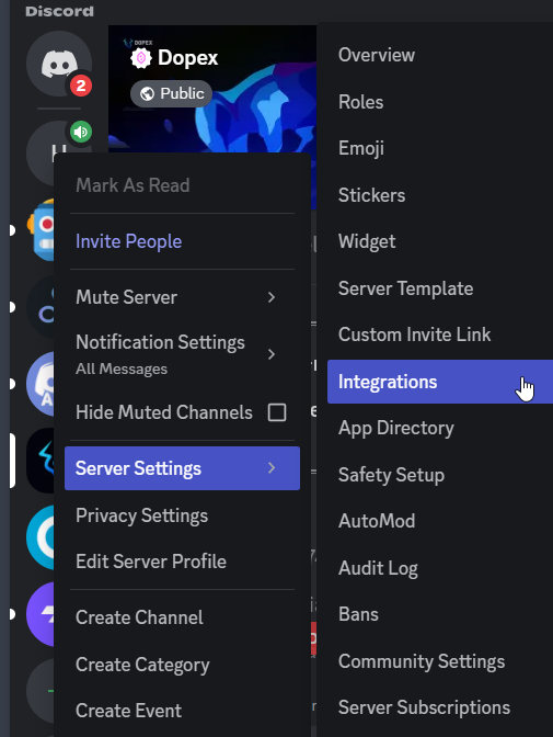 Note: If you're not the owner/administrator of the Discord server, you ...